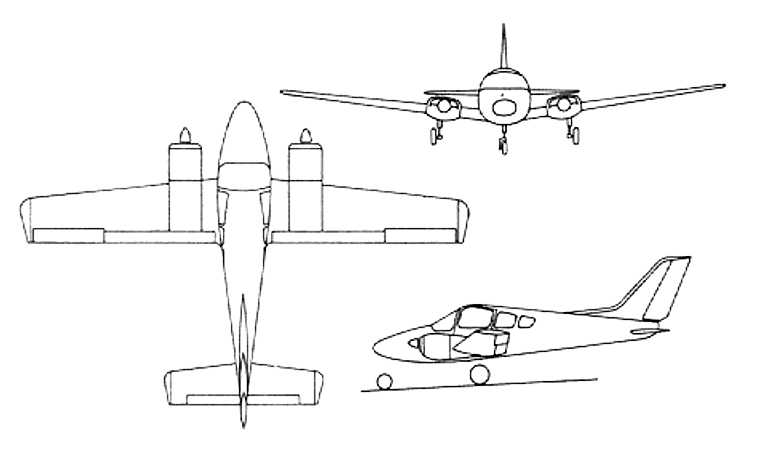 BEAGLE B-206 BASS — ICAO Type Designator L2P L/G