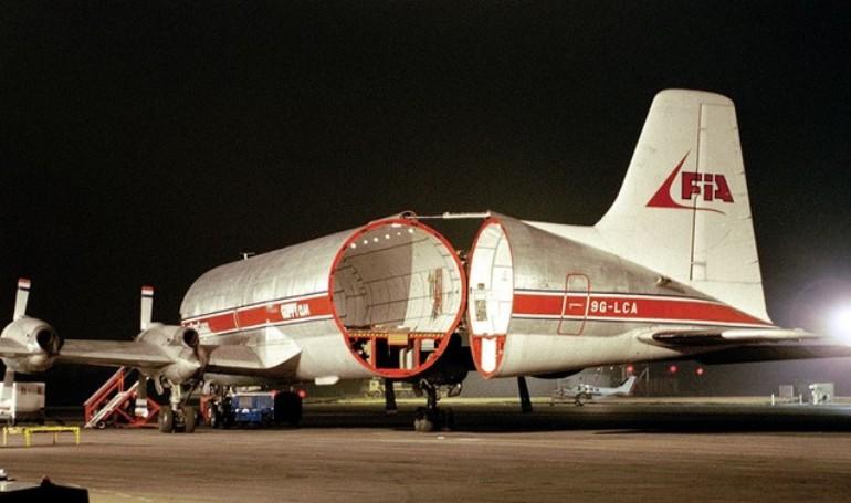 CANADAIR CL-44-O Guppy CL4G — ICAO Type Designator L4T M/D