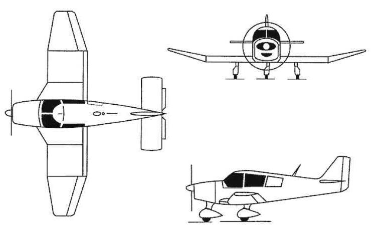 ROBIN DR-400 Ecoflyer DR40 — ICAO Type Designator L1P L/G