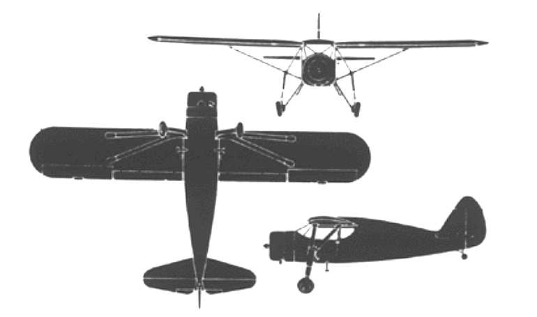 FAIRCHILD (1) F-24 Argus FA24 — ICAO Type Designator L1P L/G