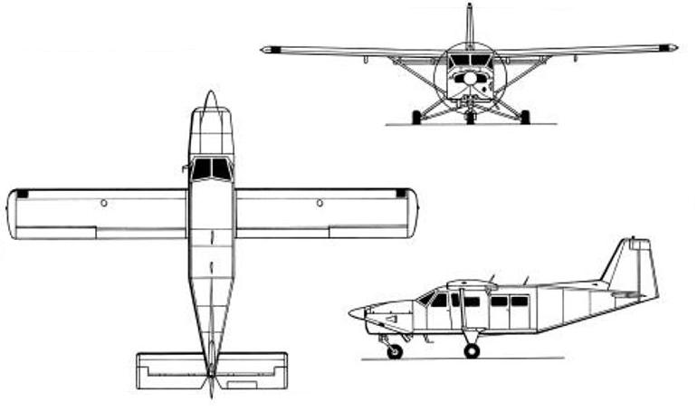 AERO MERCANTIL 358 Gavilan GAVI — ICAO Type Designator L1P L/G