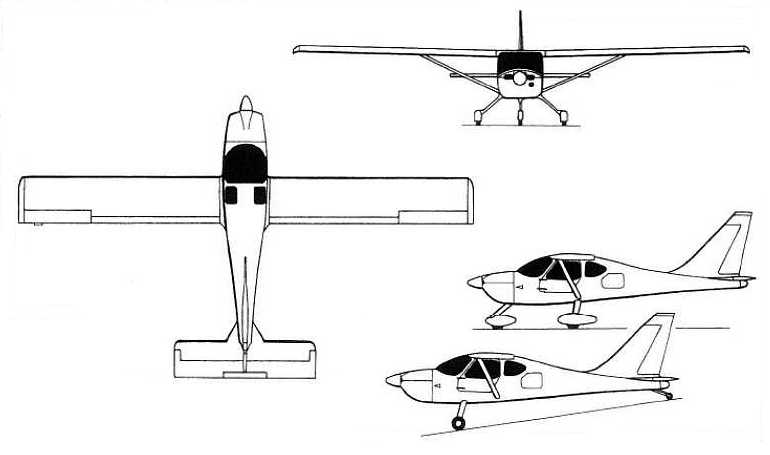 GLASAIR GlaStar GLST — ICAO Type Designator L1P L/G