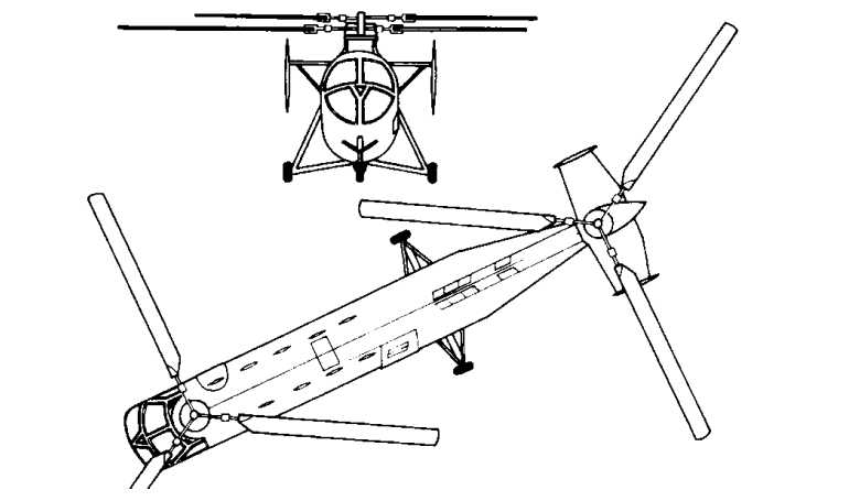 VERTOL 42 Work Horse H21 — ICAO Type Designator H1P L/G