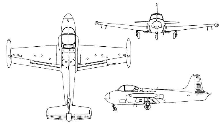 BAC 145 Jet Provost JPRO — ICAO Type Designator L1J L/G