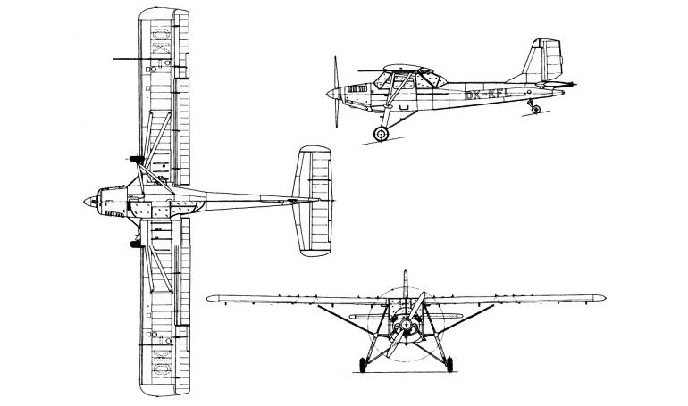 AERO (2) L-60 Brigadyr L60 — ICAO Type Designator L1P L/G