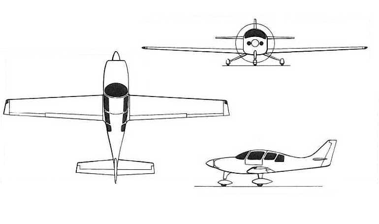 LANCAIR Lancair ES LNCE — ICAO Type Designator L1P L/G