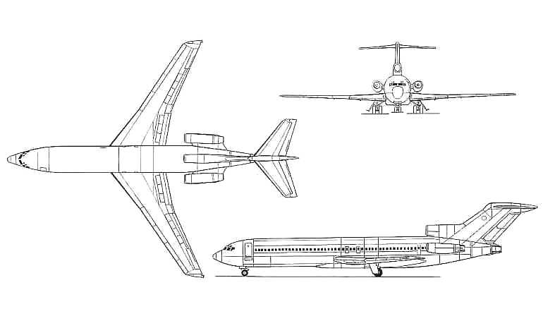 BOEING 727-200RE Super 27 - R722 L3J M/D