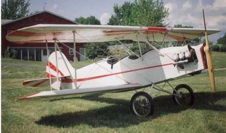 HATZ CB-1 Biplane CB1 — ICAO Type Designator L1P L/G