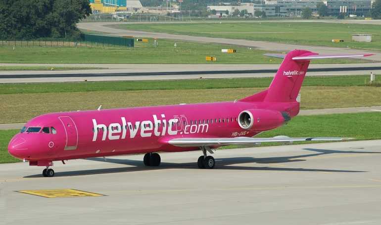 FOKKER 100 F100 — ICAO Type Designator L2J M/E